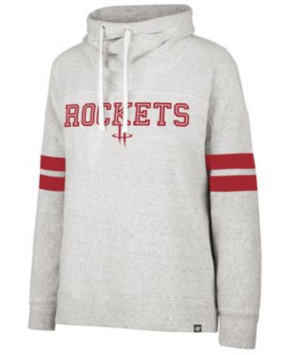 '47 Brand Women's Houston Rockets Offsides Funnelneck Sweatshirt - Macy's