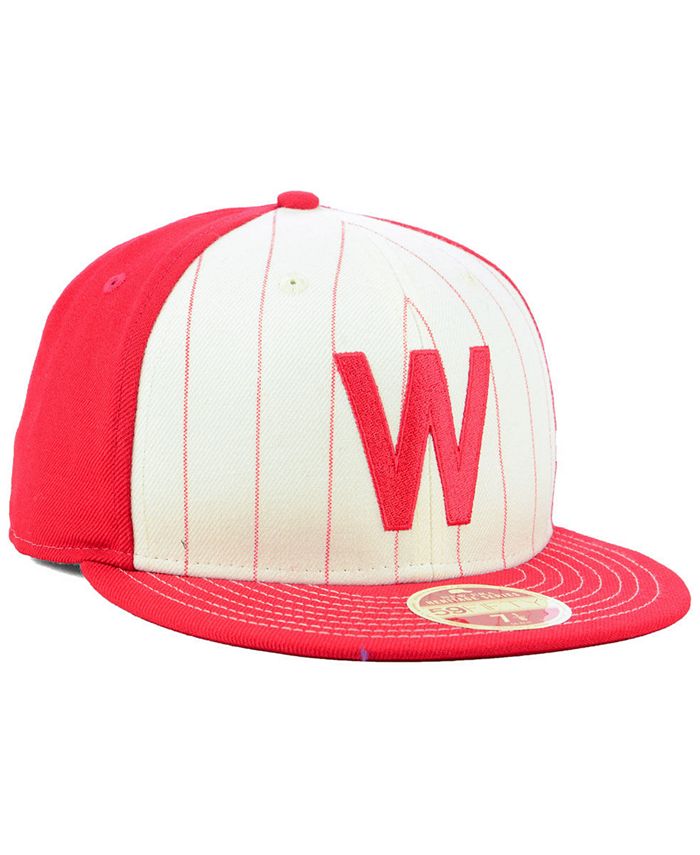 New Era Washington Senators Vintage Front 59FIFTY FITTED Cap - Macy's