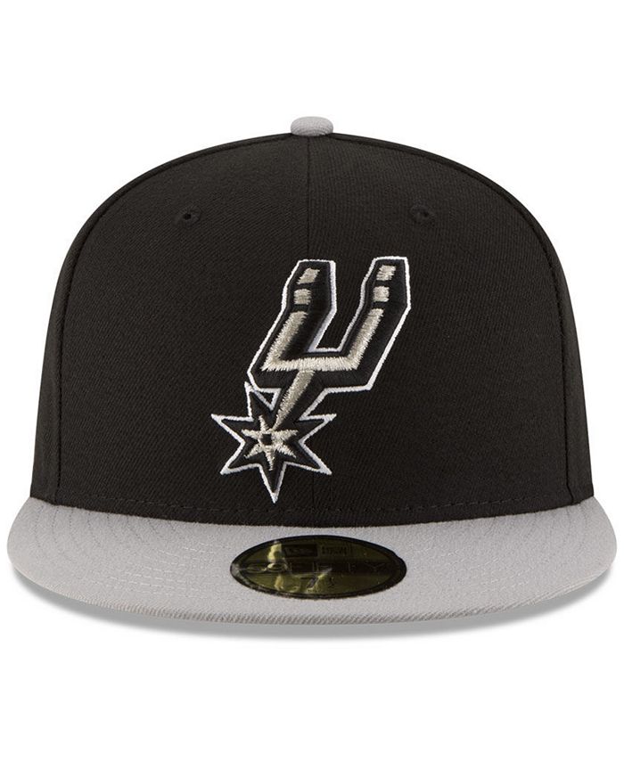 New Era San Antonio Spurs Basic 2 Tone 59FIFTY Fitted Cap - Macy's