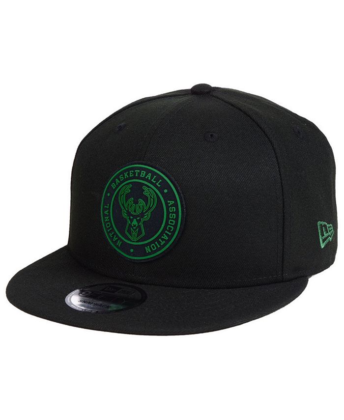 New Era Milwaukee Bucks Circular 9FIFTY Snapback Cap - Macy's