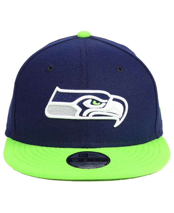 New Era Boys' Seattle Seahawks Two Tone 9FIFTY Snapback Cap - Macy's