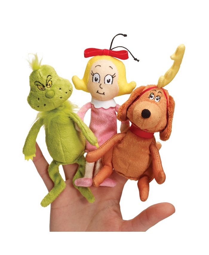 Manhattan Toy Company Manhattan Toy Dr. Seuss The Grinch Finger Puppet ...