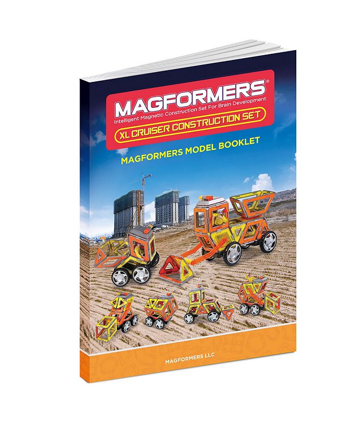 Magformers Xl Cruisers Construction Set 37 Piece Magnetic Construction ...