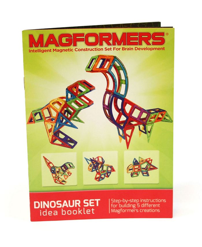 Magformers Dinosaur 55 Piece Magnetic Construction Set - Macy's