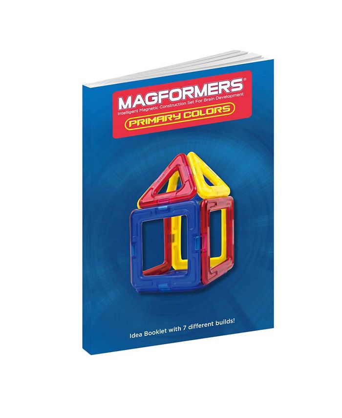 Magformers Primary Color 14 Piece Magnetic Construction Set - Macy's