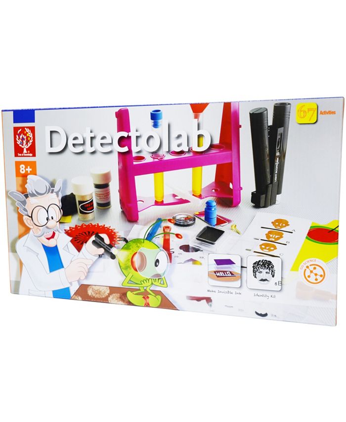 University Games Edu Toys Detectolab Crime Scene Investigator Kit - Macy's