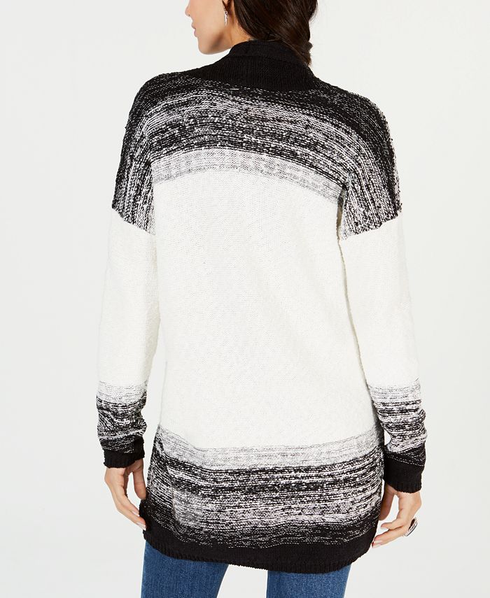 Style & Co Textured Open-Front Completer Cardigan, Created for Macy's ...