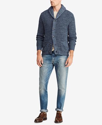 Polo Ralph Lauren Men's Shawl-Collar Cardigan Sweater - Macy's