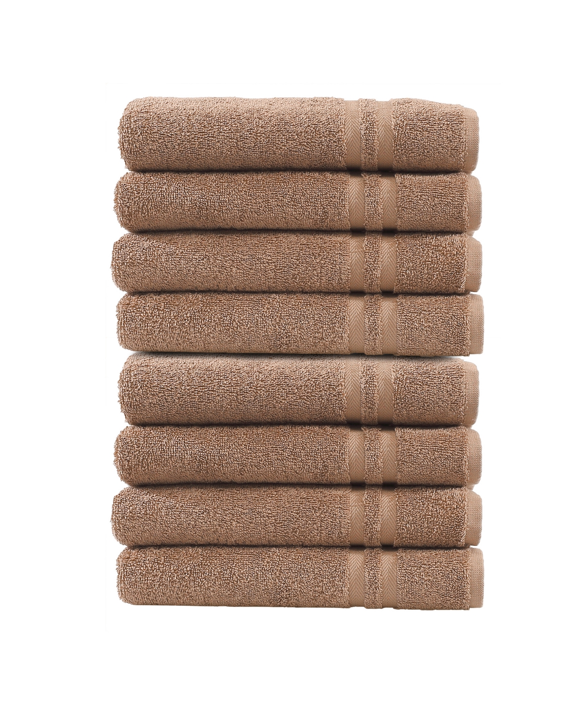 Click here for Linum Home Denzi 8-Pc. Hand Towel Set - Light Brow... prices