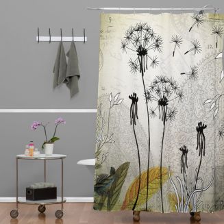 Deny Designs Iveta Abolina Purple Rain Shower Curtain - Macy's