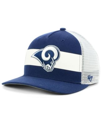 '47 Brand Los Angeles Rams Team Stripe MVP Cap - Macy's