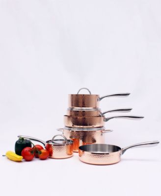 Berghoff Vintage Collection 10 Piece Polished Copper Cookware Set - Macy's
