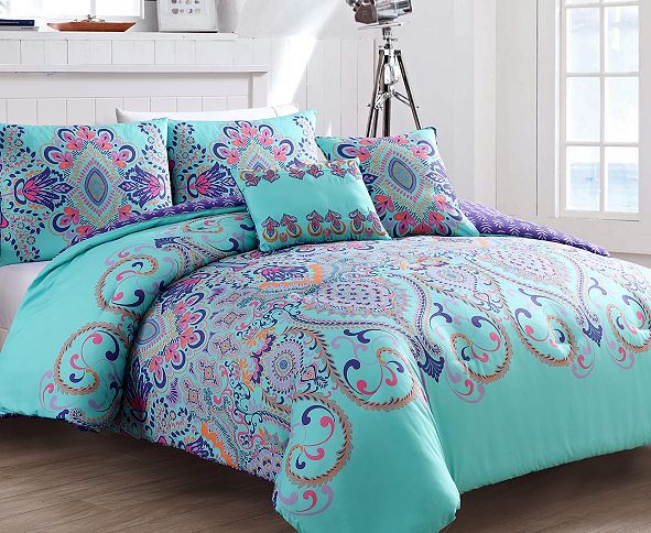 VCNY Home Amherst Reversible 4-Pc. Twin XL Comforter Set & Reviews ...