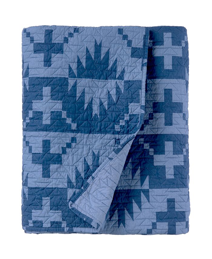 Pendleton Spider Rock Coverlet Set- Twin - Macy's