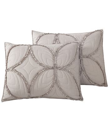 Geneva Home Fashion Addie 3pc King Quilt Set - Macy's