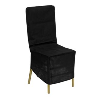 Black Fabric Chiavari Chair Storage Cover - Macy's