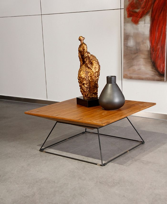 VIG Furniture Modrest Gabriel Modern Square Coffee Table - Macy's