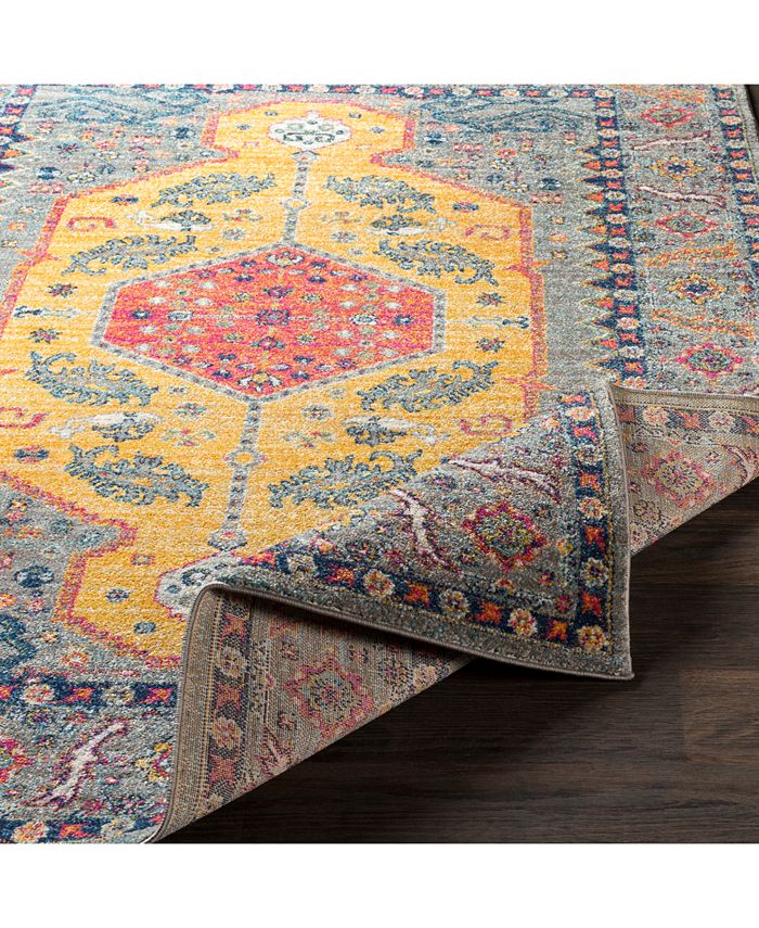 Surya Harput HAP-1076 Garnet 18" Square Swatch - Macy's