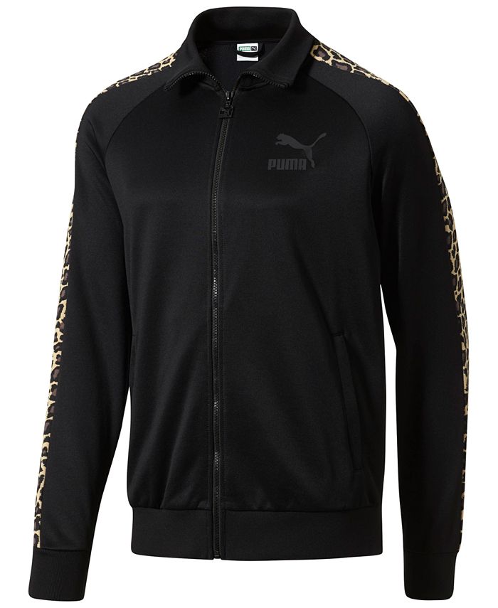 Puma Men's Wild Pack Cat-Print Track Jacket - Macy's