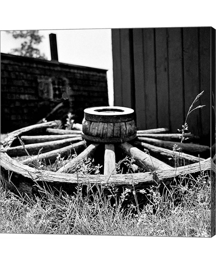 Metaverse Wagon Wheel by Harold Silverman Canvas Art - Macy's