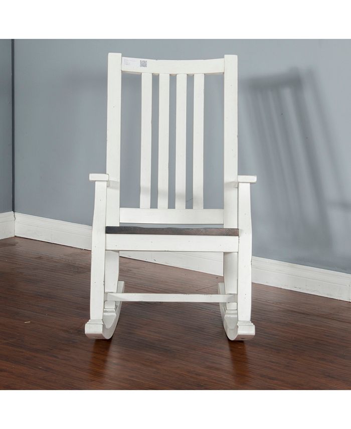 Sunny Designs Bourbon County French Country Slatback Rocker - Macy's