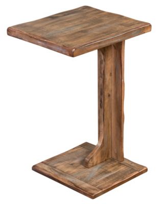 Arizona Weathered Brown Sofa Mate Table - Macy's