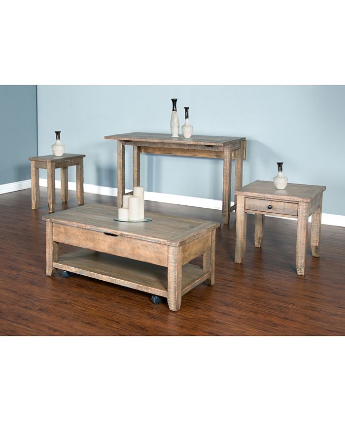 Sunny Designs Drift Wood End Table - Macy's