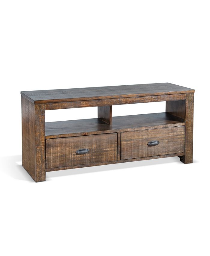 Sunny Designs Coleton 54" Tobacco Leaf TV Console - Macy's