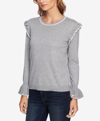 CeCe Ruffled Sweater - Macy's