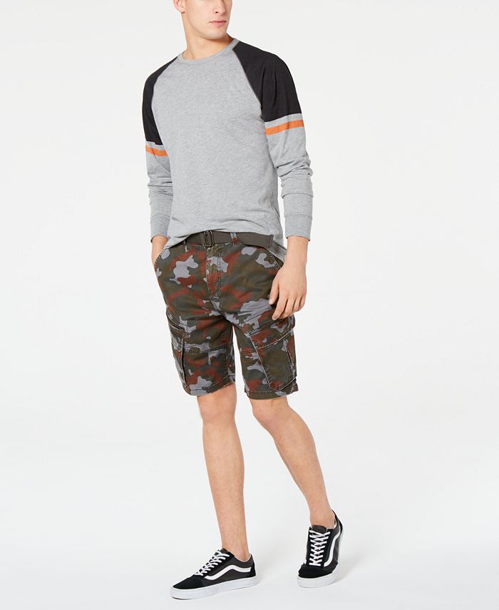 American Rag Men's Varsity Raglan Long-Sleeve T-Shirt, Created for Macy ...