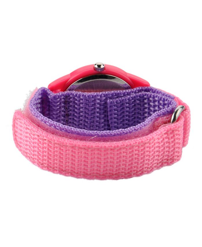 ewatchfactory Disney Frozen Elsa & Anna Girls' Pink Plastic Time ...