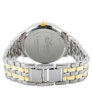 ewatchfactory Disney Ariel Women's Two Tone Silver and Gold Alloy Watch ...
