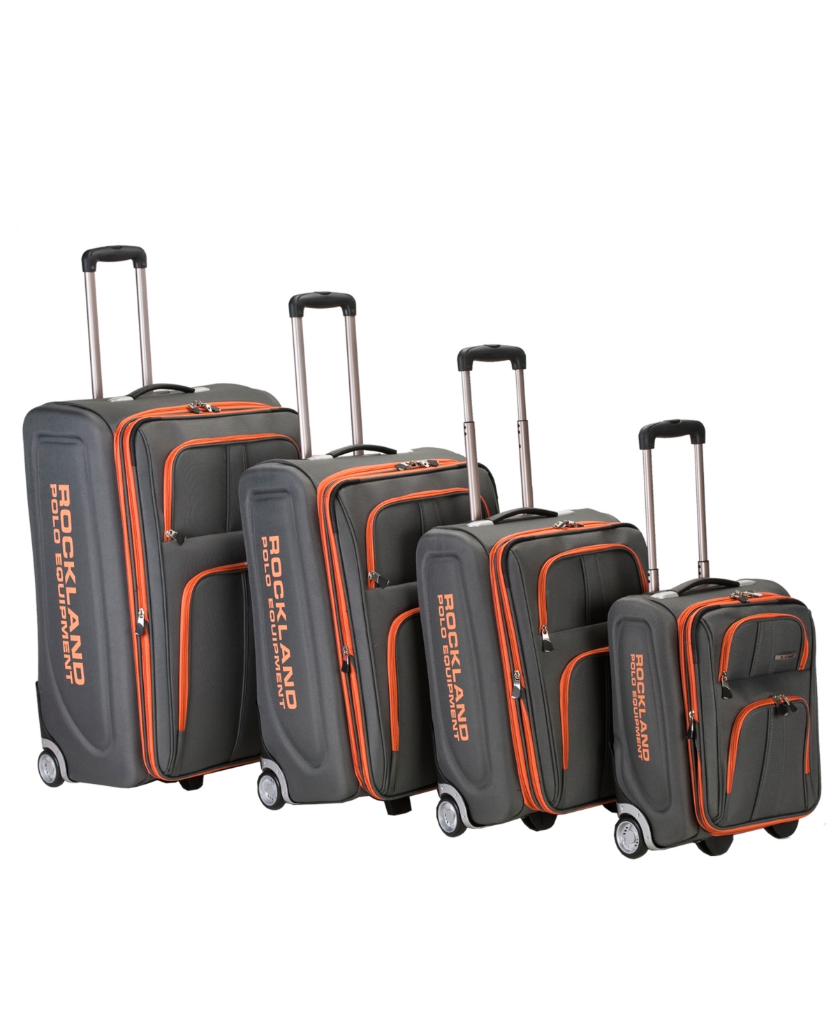 Click here for Rockland Varsity Polo 4-Pc. Softside Luggage Set -... prices