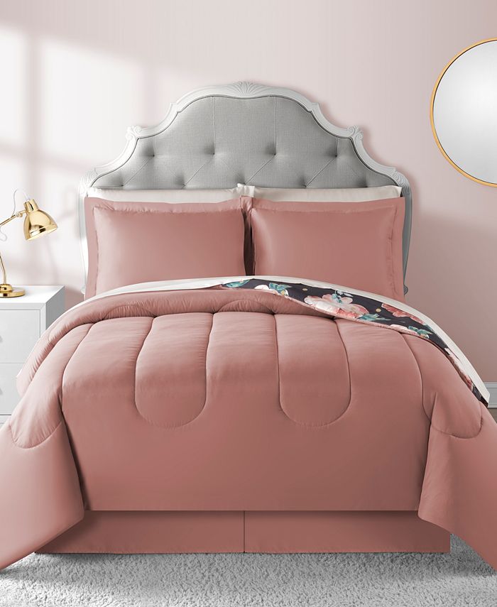 Sunham Elina Reversible 8-Pc. Comforter Set - Macy's