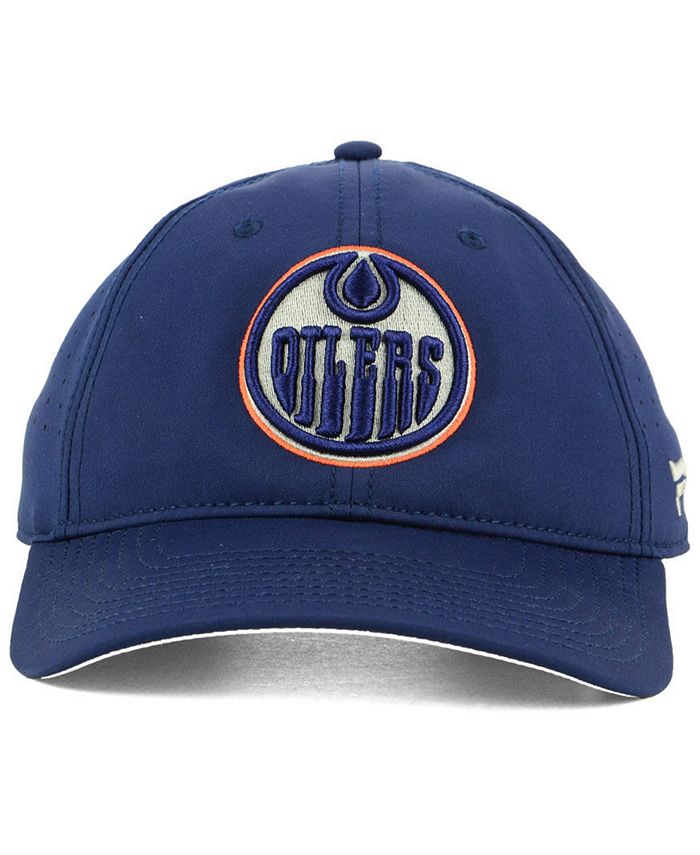 Authentic NHL Headwear Edmonton Oilers Pro Clutch Adjustable Cap - Macy's