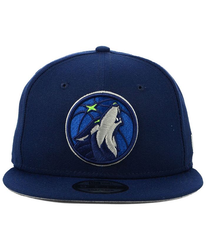 New Era Minnesota Timberwolves Basic 9FIFTY Snapback Cap - Macy's