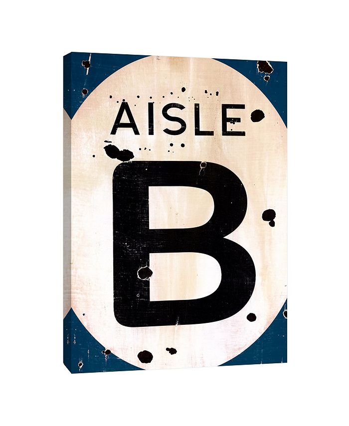 PTM Images Aisle B Decorative Canvas Wall Art - Macy's