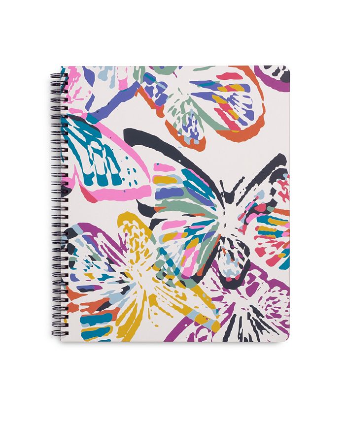 Vera Bradley Butterfly Flutter Large Notebook - Macy's