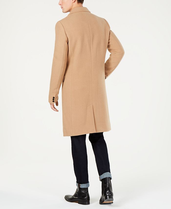 Calvin Klein Jeans Men's Wool Blend Overcoat - Macy's
