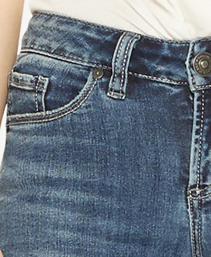 Silver Jeans Co. Tuesday Ripped Bootcut Jeans - Macy's