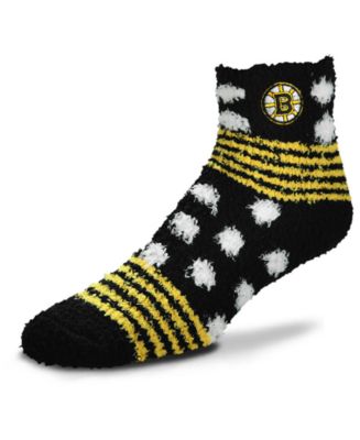For Bare Feet Boston Bruins Homegater Sleep Soft Socks - Macy's