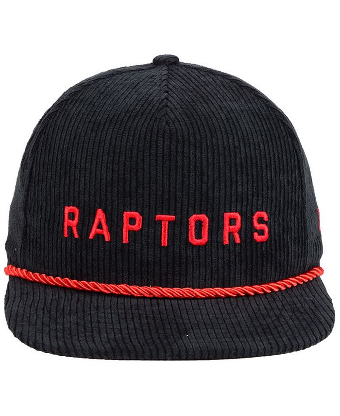 New Era Toronto Raptors Hardwood Classic Nights Cords 9FIFTY Snapback ...