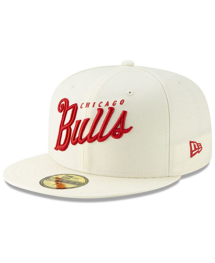 New Era Chicago Bulls Jersey Script 59FIFTY-FITTED Cap - Macy's