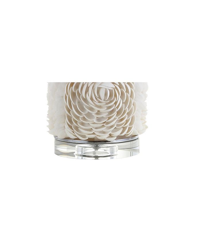 JONATHAN Y Rosette Seashell, Resin, Crystal Led Table Lamp & Reviews ...