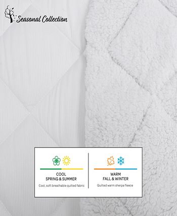 SensorPEDIC King All Seasons Reversible Mattress Pad - Macy's