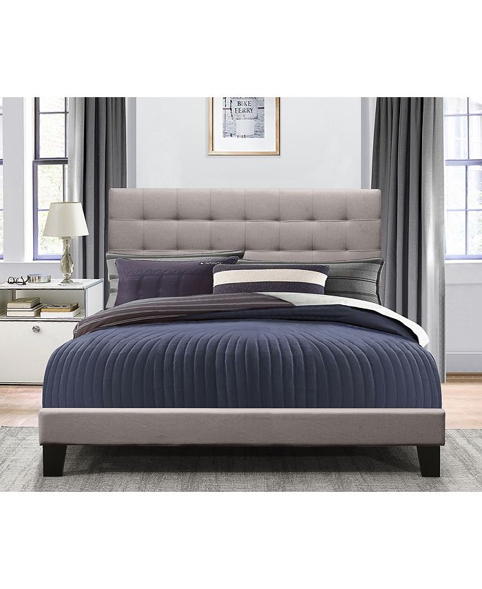 Hillsdale Delaney King Upholstered Bed & Reviews - Furniture - Macy's