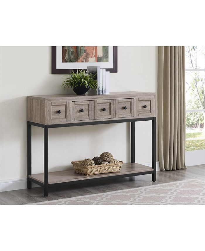 Ameriwood Home Whisperwood Console Table - Macy's