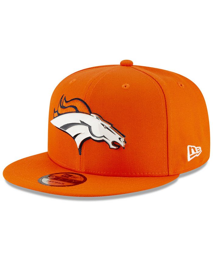 New Era Denver Broncos Metal Thread 9FIFTY Snapback Cap - Macy's