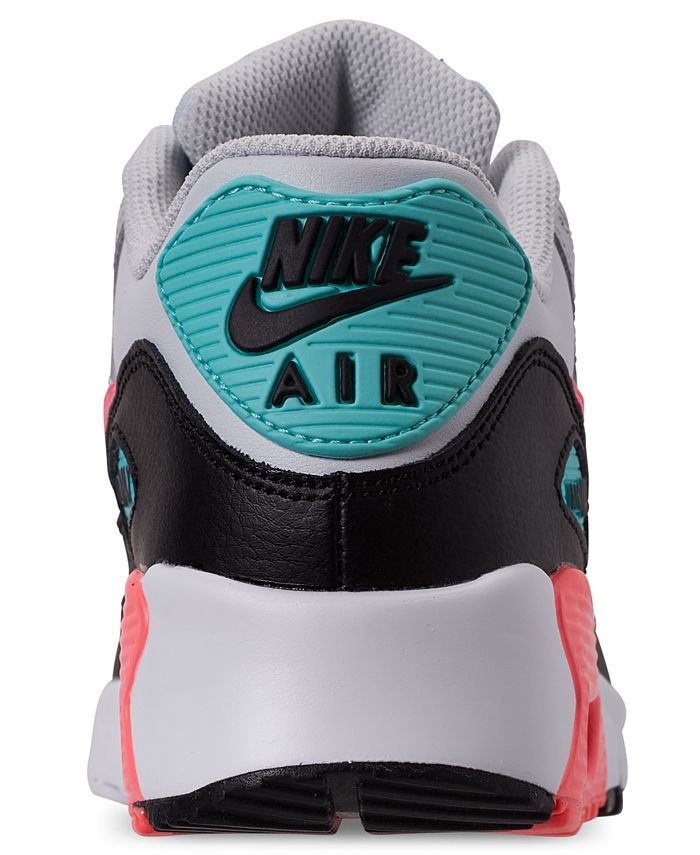 Nike Girls' Air Max 90 Leather Running Sneakers from Finish Line - Macy's
