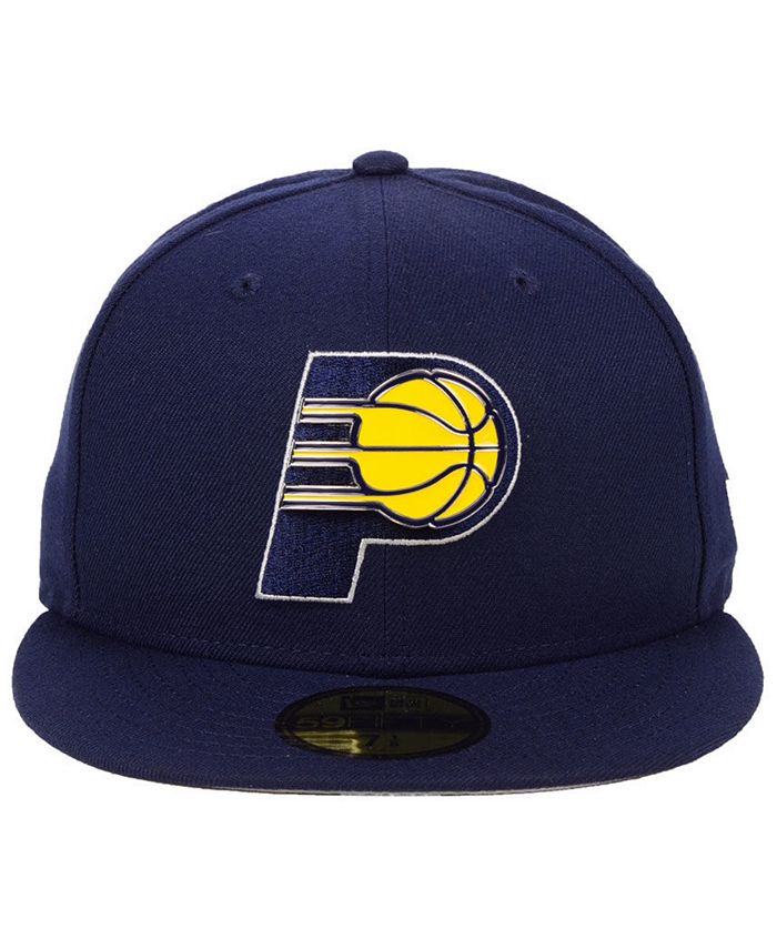 New Era Indiana Pacers Metal Mash Up 59FIFTY-FITTED Cap - Macy's